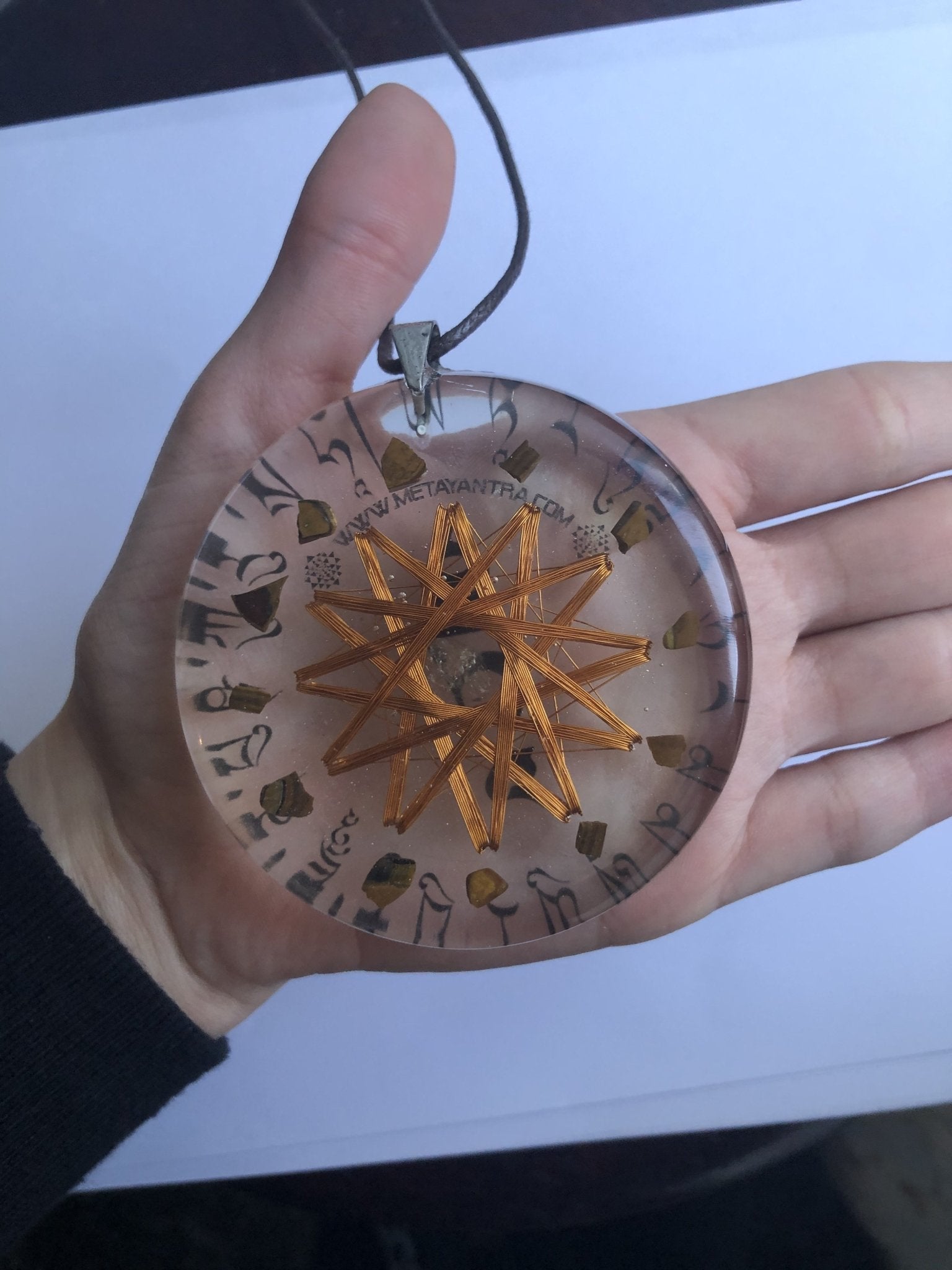 Collar Orgon Tara Blanca 12 Vortex: Abundancia y Protección ...